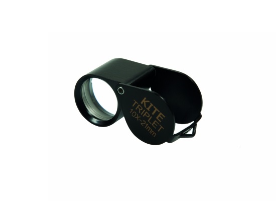 Kite Optics ARC Triplet Loupe Hand Lens 10x The Birders Store